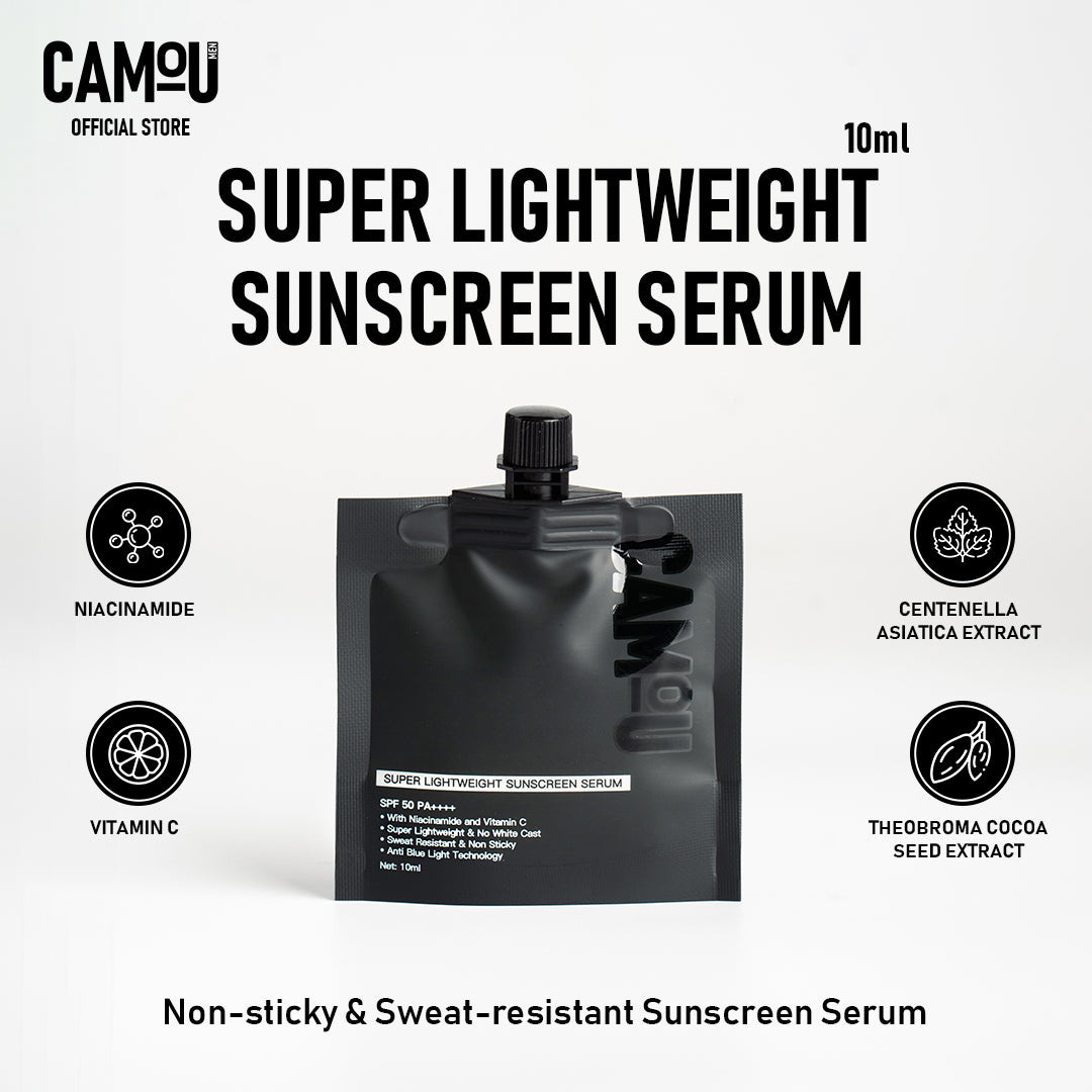SERUM SUNSCREEN SACHET Camou Sunscreen Serum Sachet – Camou for Men