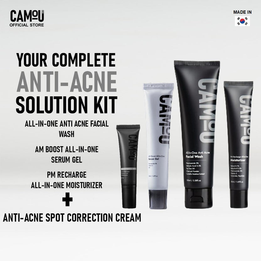 Commander Kit + Acne Spot – Camou for Men